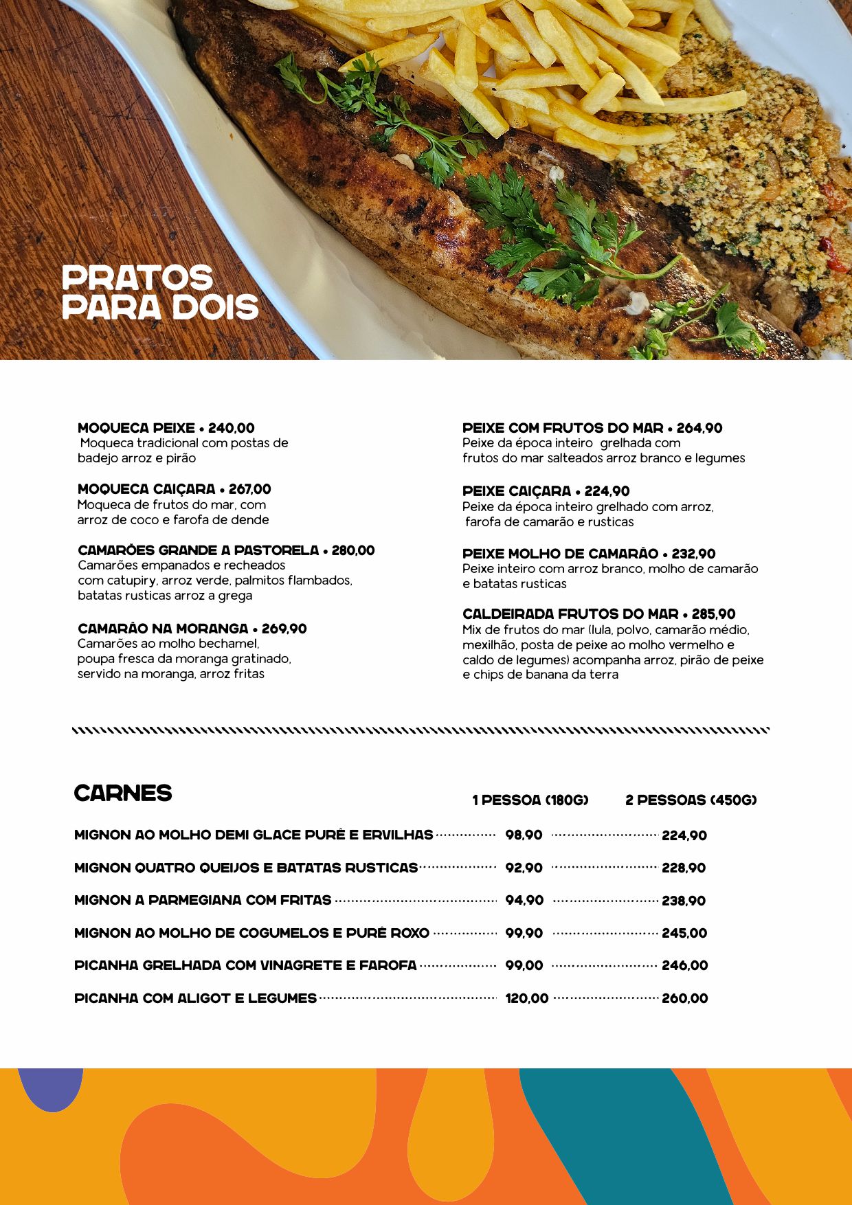cardapio – Loro Gastrobar Praia