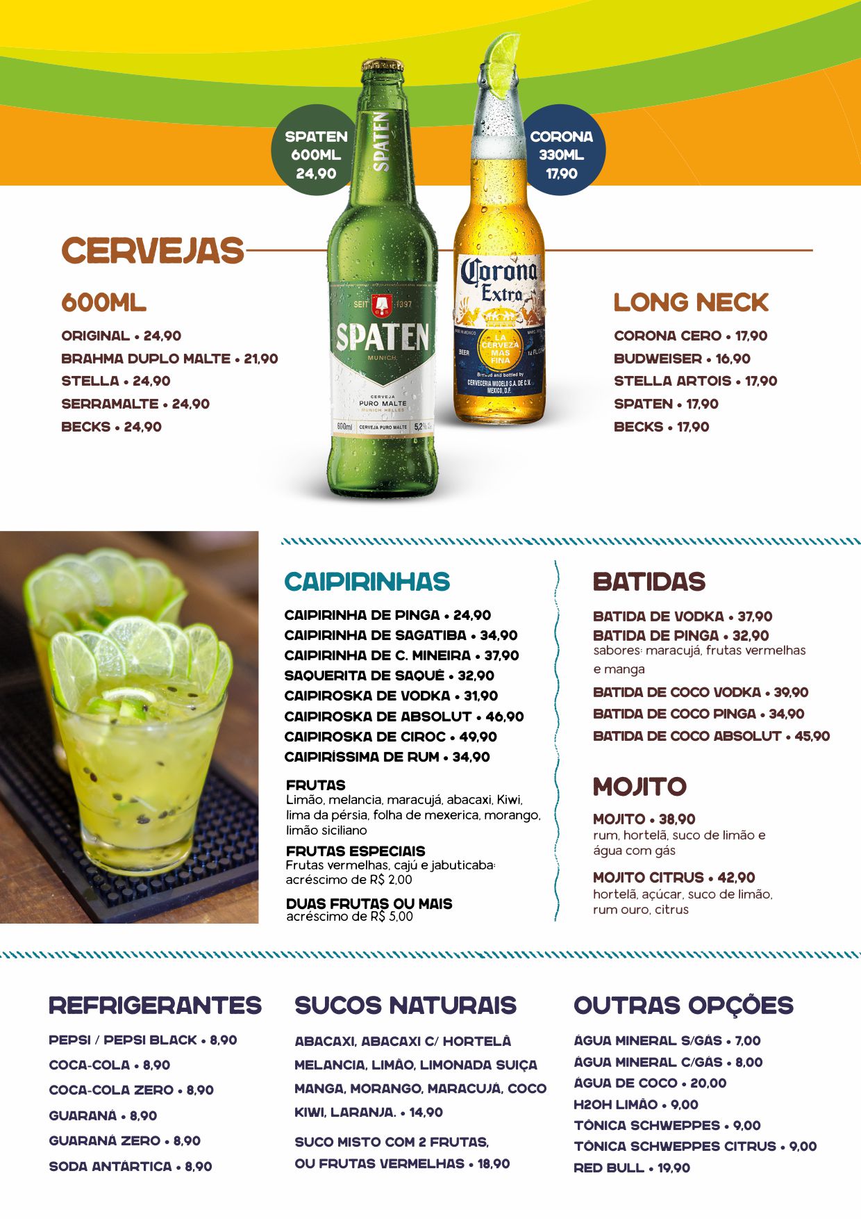 cardapio – Loro Gastrobar Praia